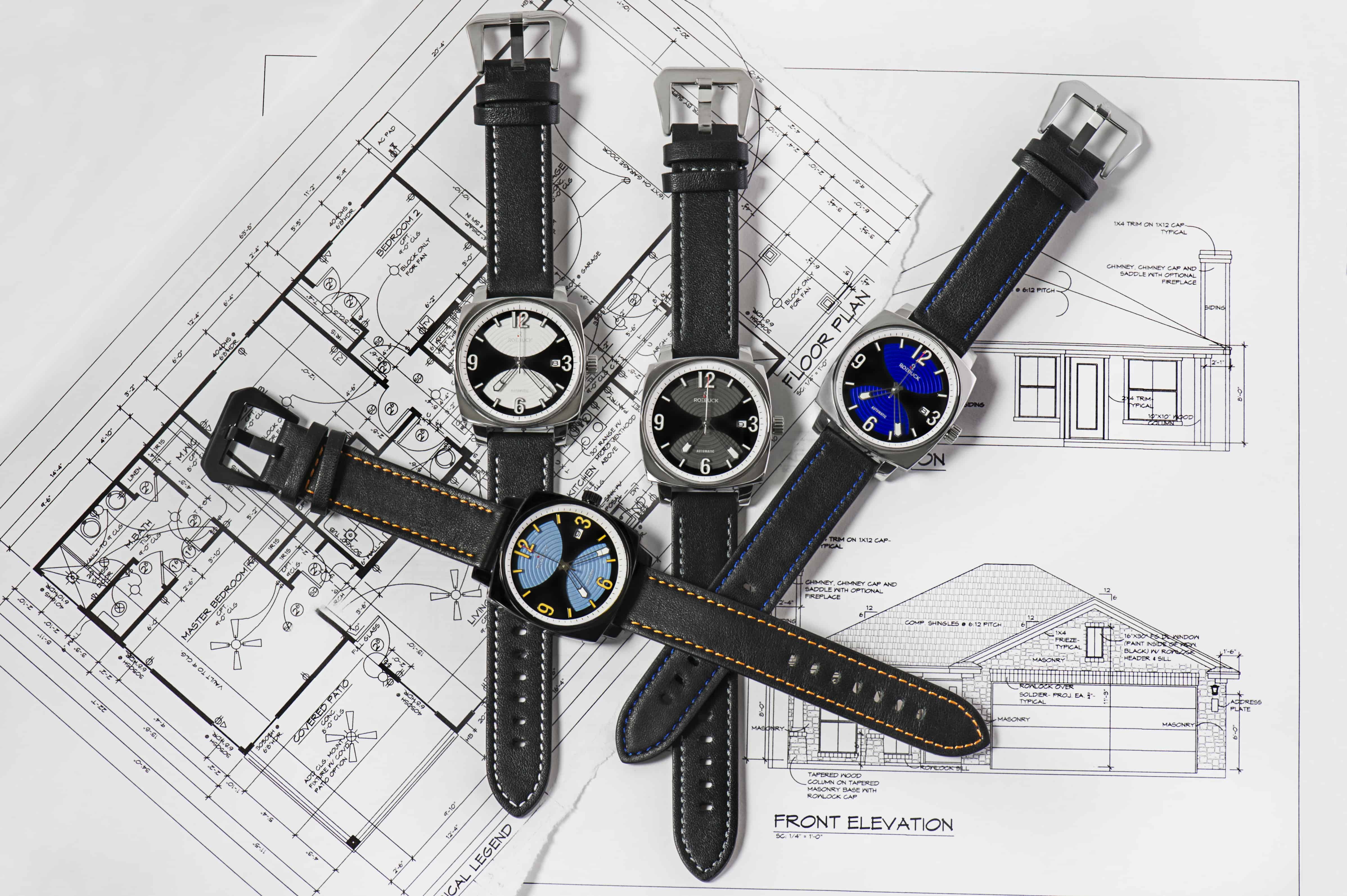 watches on architecture plans - The Watch Blog
